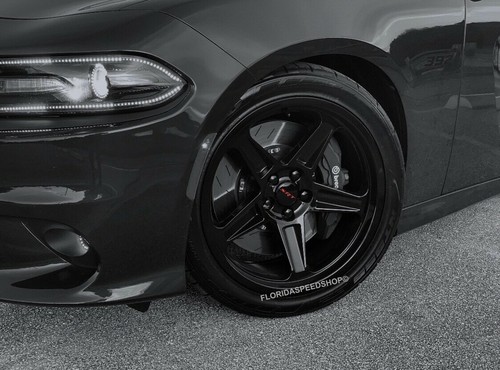 Dodge Demon Wheels Satin Black 20x9.5/20x10.5" SET Challenger Charger ...