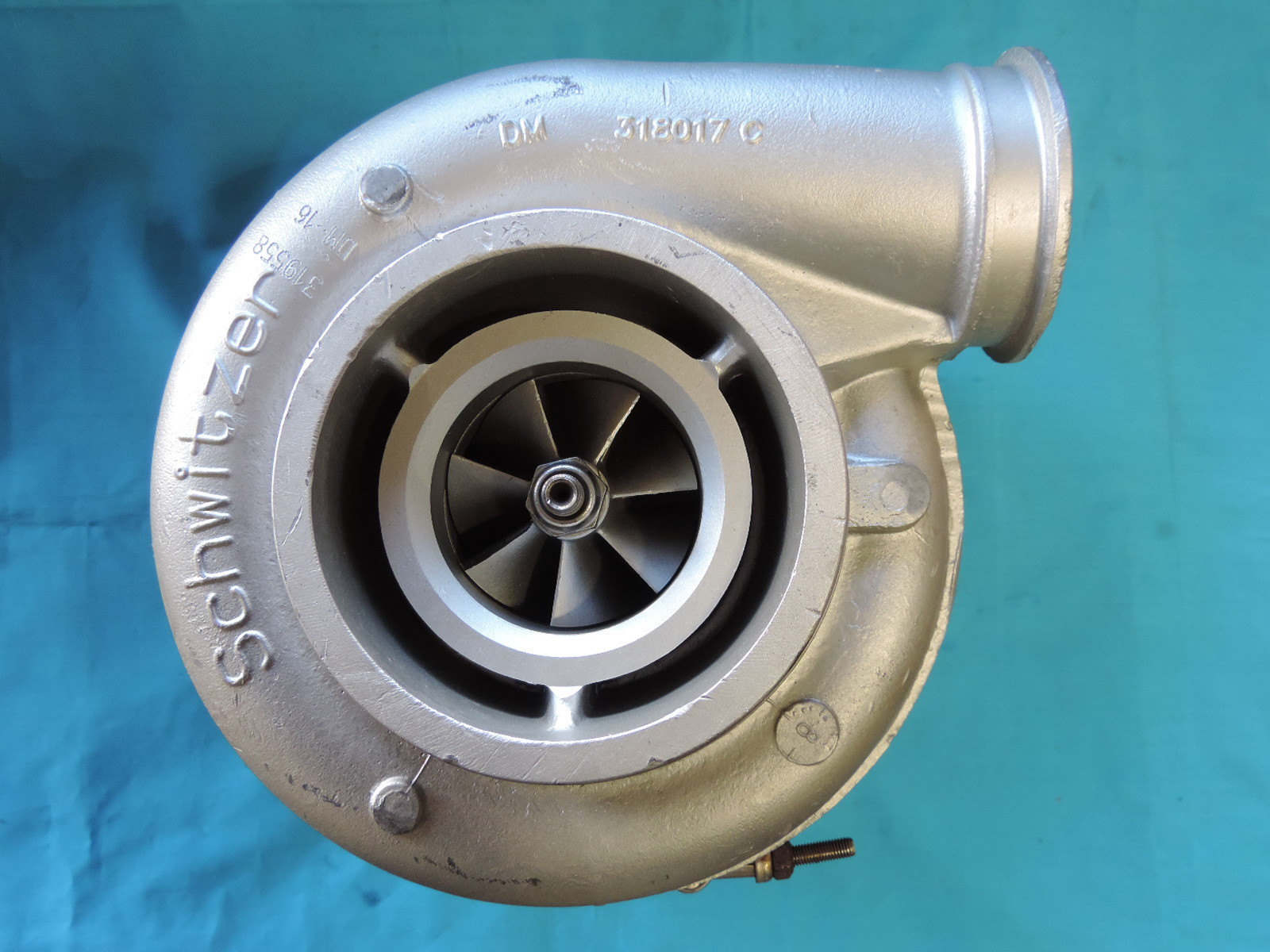 VOLVO OM460LA EPA04 Engine Schwitzer BorgWarner Genuine OEM S410 Turbo ...
