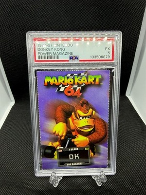 1994-1997 Nintendo Power Magazine Mario Kart N64 DONKEY KONG PSA 5 ...
