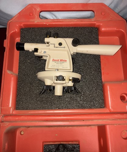 David White Meridian LT6-900A Transit Level Survey Tool USA Made w ...