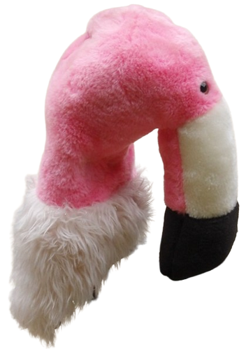 DAPHNE HEAD COVER - PINK FLAMINGO DRIVER HEAD COVER | eBay