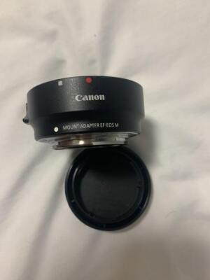 Canon Mount Adapter EF-EOS M for EF Lens to EF-M body Cameras ...
