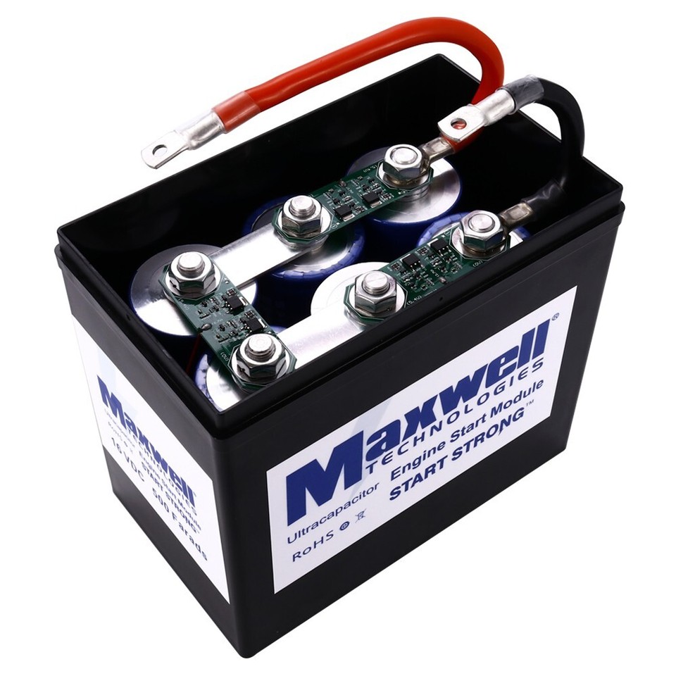 Maxwell 16V 500F Super Capacitor Battery 6pcs 2.7V 3000Farads With ...