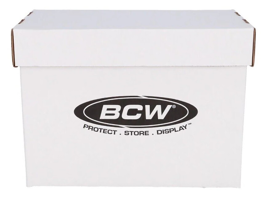 2 BCW High Quality Magazine Storage Thick & Stackable White Cardboard ...