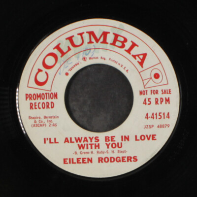 EILEEN RODGERS: i'll always be in love with you / 'til tomorrow ...
