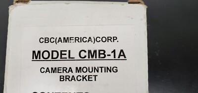 CBC Model CMB-1A Security Camera BLACK MOUNTING BRACKET | eBay