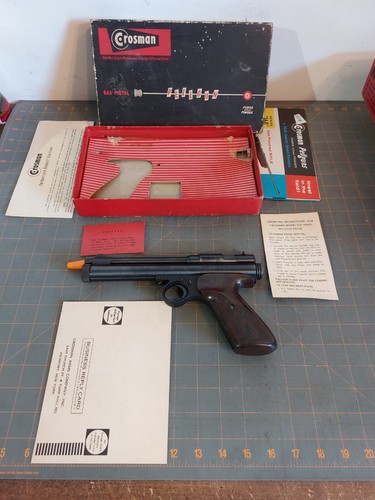 Crosman 150 Pellgun pellet .22 Cal CO2 Air Pistol w Original Black Box ...