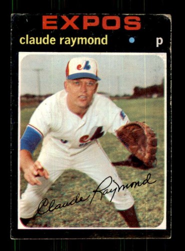 1971 Topps #536 Claude Raymond GVG Expos 531258 | eBay