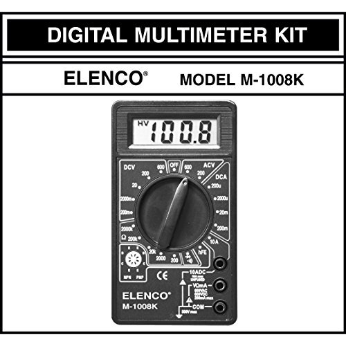 Elenco Digital Multimeter Solder Kit | Great STEM Project | Soldering ...