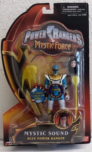Power Rangers Mystic Force 5" Sound Blue Female Ranger With Madison ...