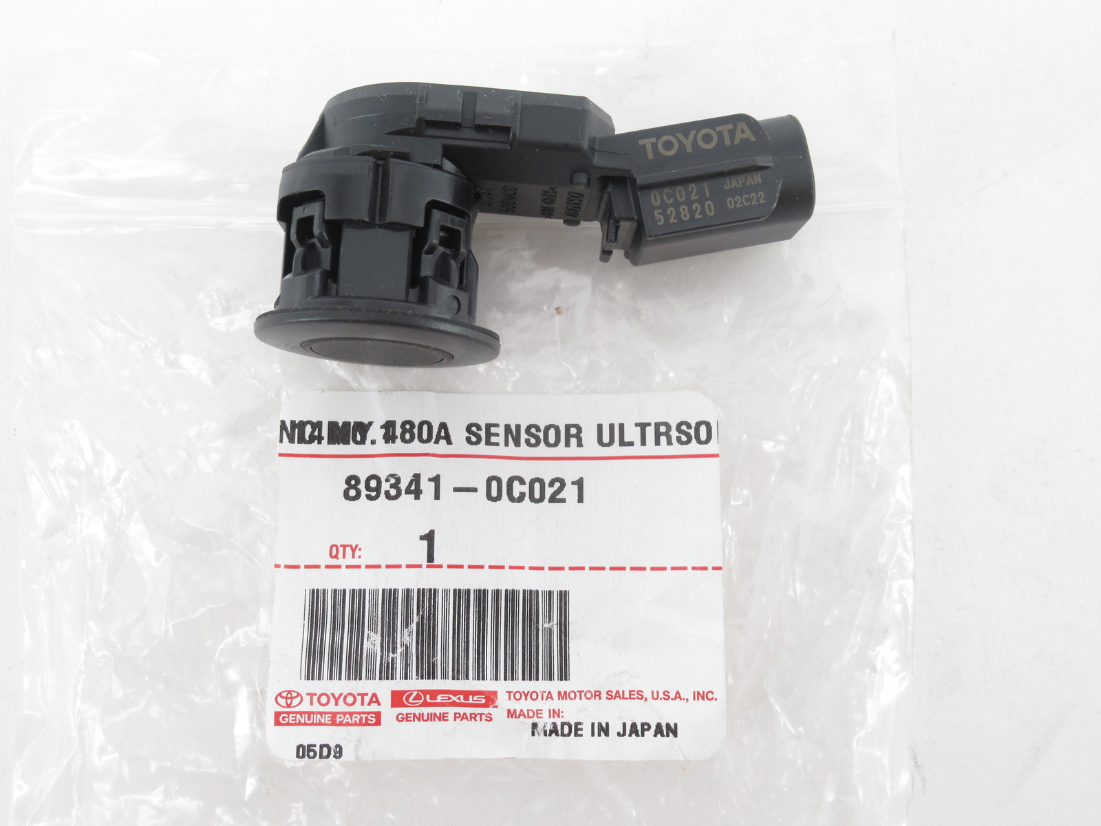 Genuine OEM Toyota 89341-0C021 Park Sensor Outer Rear 2014-2019 Tundra ...