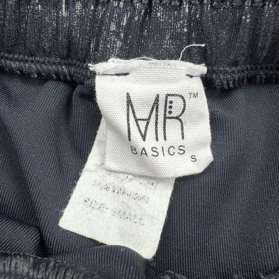 MR Basics Women’s Foil Printed Joggers Small Black Shimmer Pocket Lounge Pants | eBay