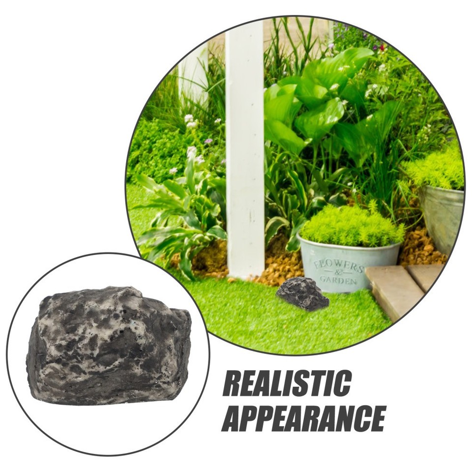 Stone Design Key Box Plastic Hidden Storage Case Artificial Stone Key ...