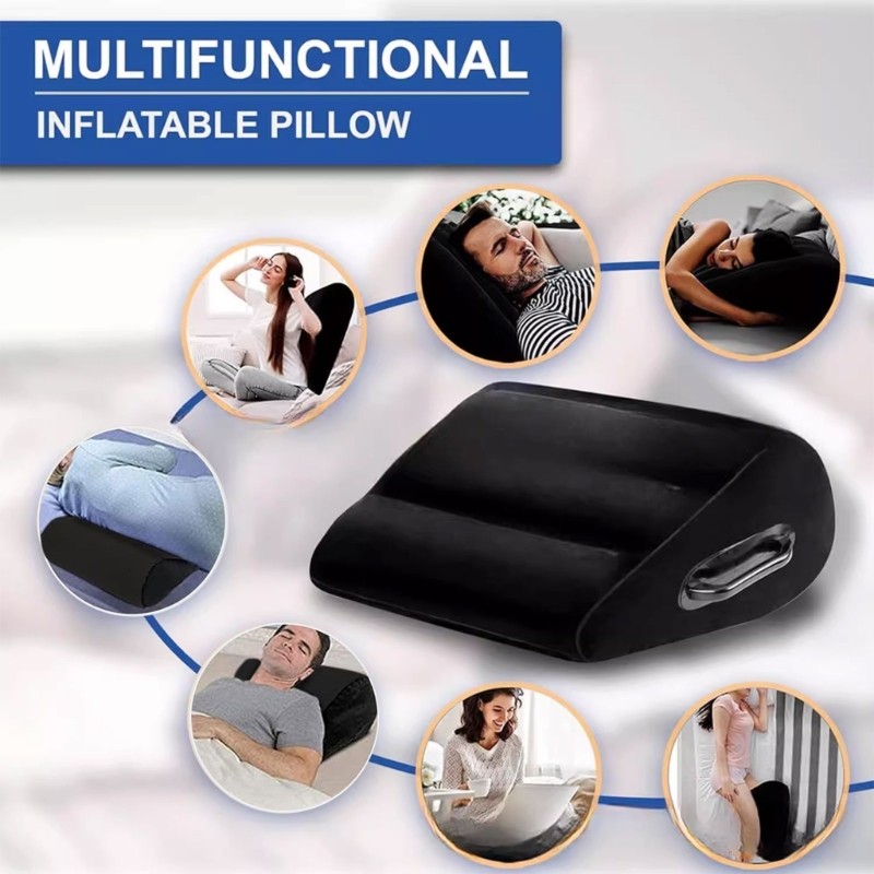 Reusable Wedge Shape Air Pillow Cushions for Spine Alignment ...
