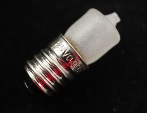 HALOGEN bulb 2.5V 0.8A screw base FROSTED for viewers Realist View ...