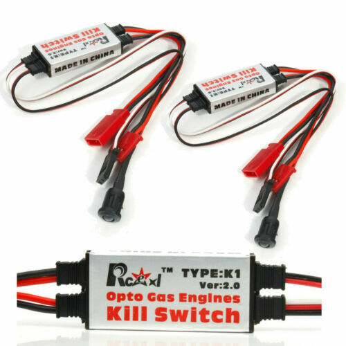 RCEXL Opto Gas Engines Kill Switch Futaba Plug for DLA DLE DA Ignition ...
