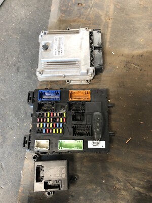 2016 ford focus st PCM BCM ECM Ignition Key RFA Set Start the Car ...