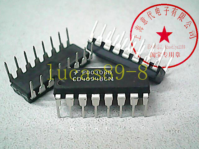 Manu:FAIRCHILD MPN:CD4094BCN Encapsulation:DIP-16 8-Bit Shift Register ...