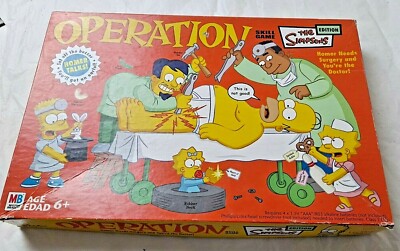 2005 The Simpsons Operation Game COMPLETE, Excellent condition | eBay
