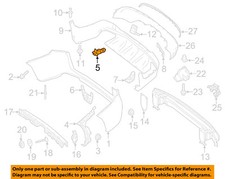 MERCEDES OEM 16-18 GLC300 Rear Bumper-Mount Bracket 2538852101 | eBay