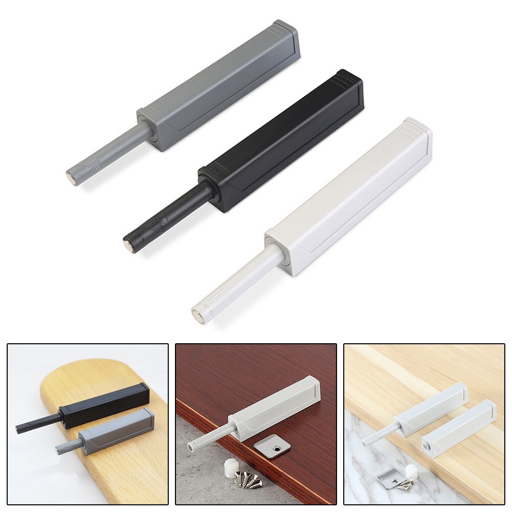 Innovative Magnetic Latch for Kitchen Cabinets No Knobs Effortless ...