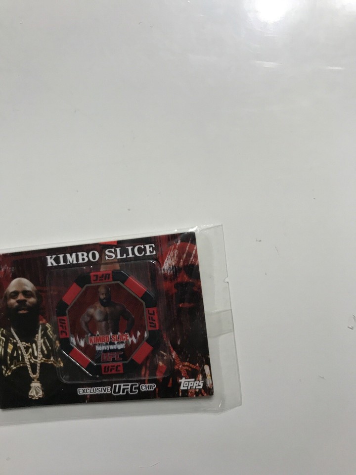 2010 Topps UFC Series 4 KIMBO SLICE RC Exclusive UFC Chip SEALED MMA ...