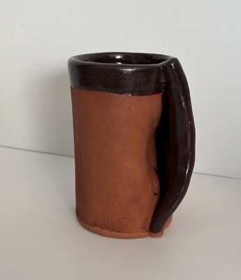 UNIQUE CERAMIC HAND MADE LEFT-HANDED CUP | eBay