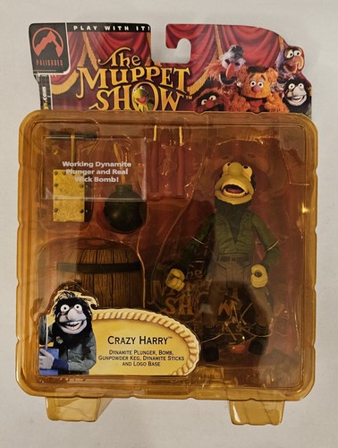 THE MUPPET SHOW CRAZY HARRY SERIES 2 ACTION FIGURE 2002 PALISADES TOYS ...