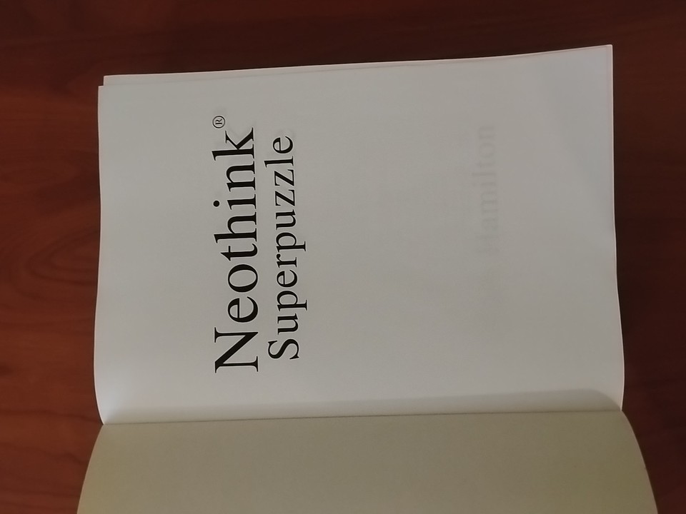 Neothink volume III: Superpuzzle by Mark Hamilton - Softcover | eBay