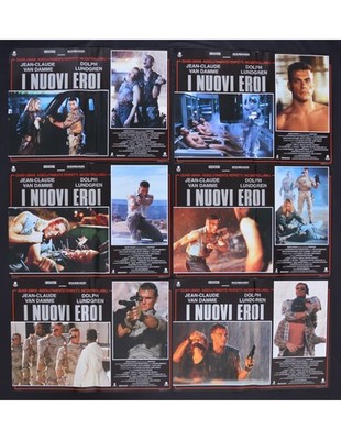 The Fotobusta New Heroes Jean Claude Van Damme Dolph Lundgren F17 ...