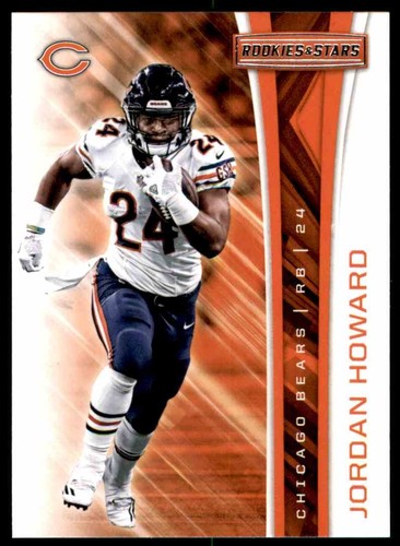 2017 Rookies And Stars Football Cards Jordan Howard #15 | eBay