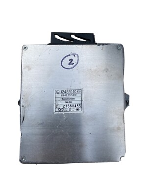 91-93 Mercedes W124 300E 400E 500E Amplifier Sound Relay Module OEM ...
