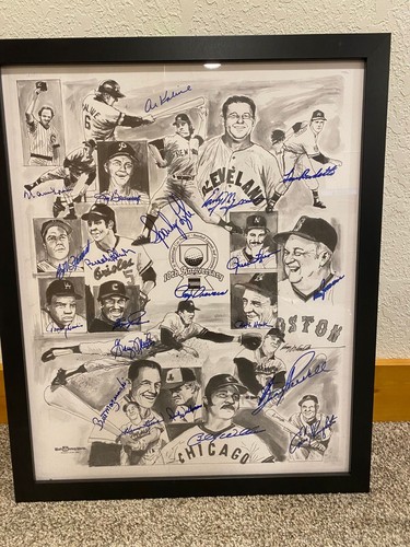 1994 10th Annual Baseball Legends Golf HOF Picture Autograph Auto 22x27 ...