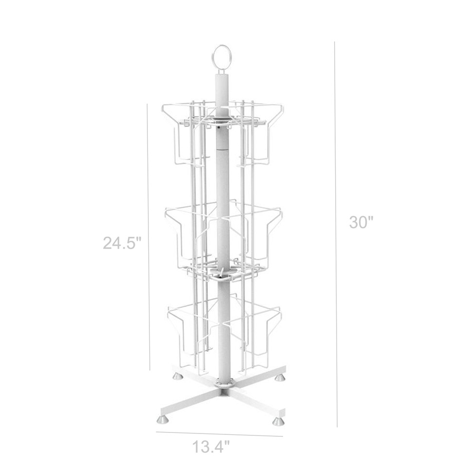 Card Rack Greeting Post Card Didsplay Spinning Card Stand Tabletop Card ...