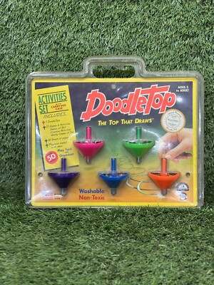MIP 1992 DOODLETOP ACTIVITIES SET 5 TOPS AGES 5+ | eBay