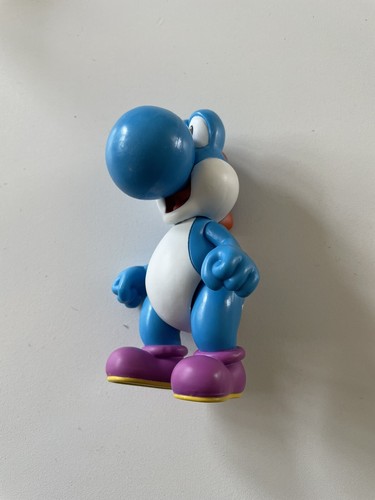 Nintendo Super Mario Yoshi Action Figure 4” Light Blue 2015 Jakks | eBay