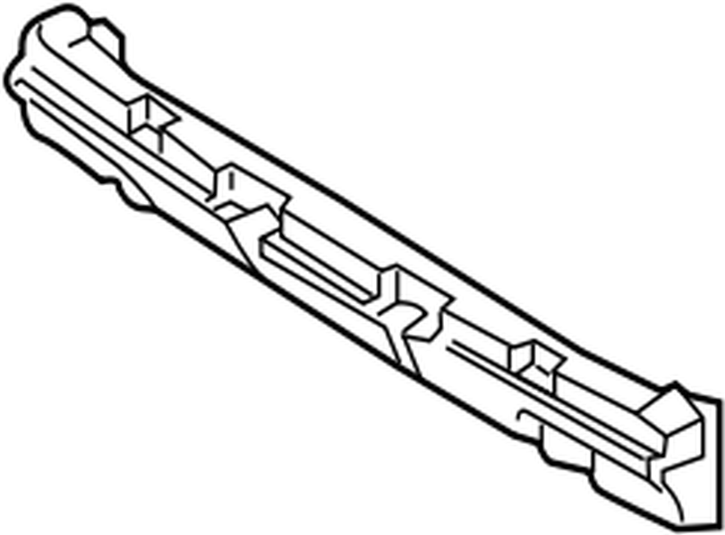 52611-35030 Toyota Absorber, front bumper energy 5261135030, New ...