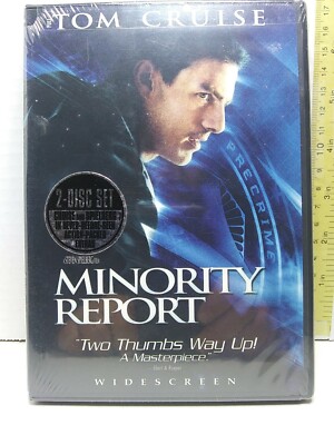 Minority Report (DVD, 2002, 2-Disc Set, (Widescreen) NEW Tom Cruise ...