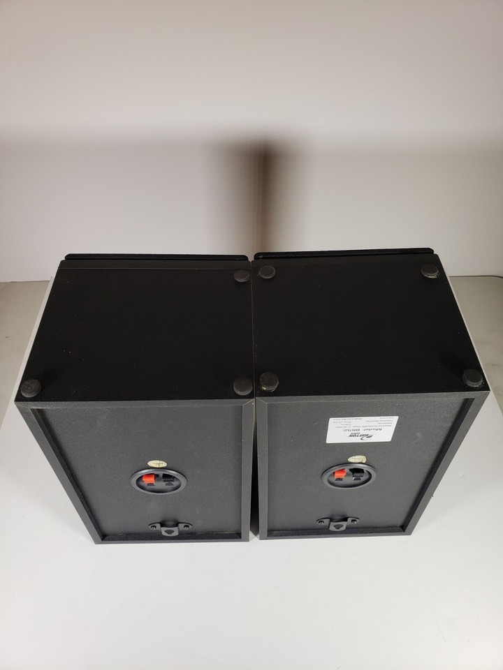 Dayton Audio B652 Black 12" Bookshelf Speakers Pair Used Tested and ...