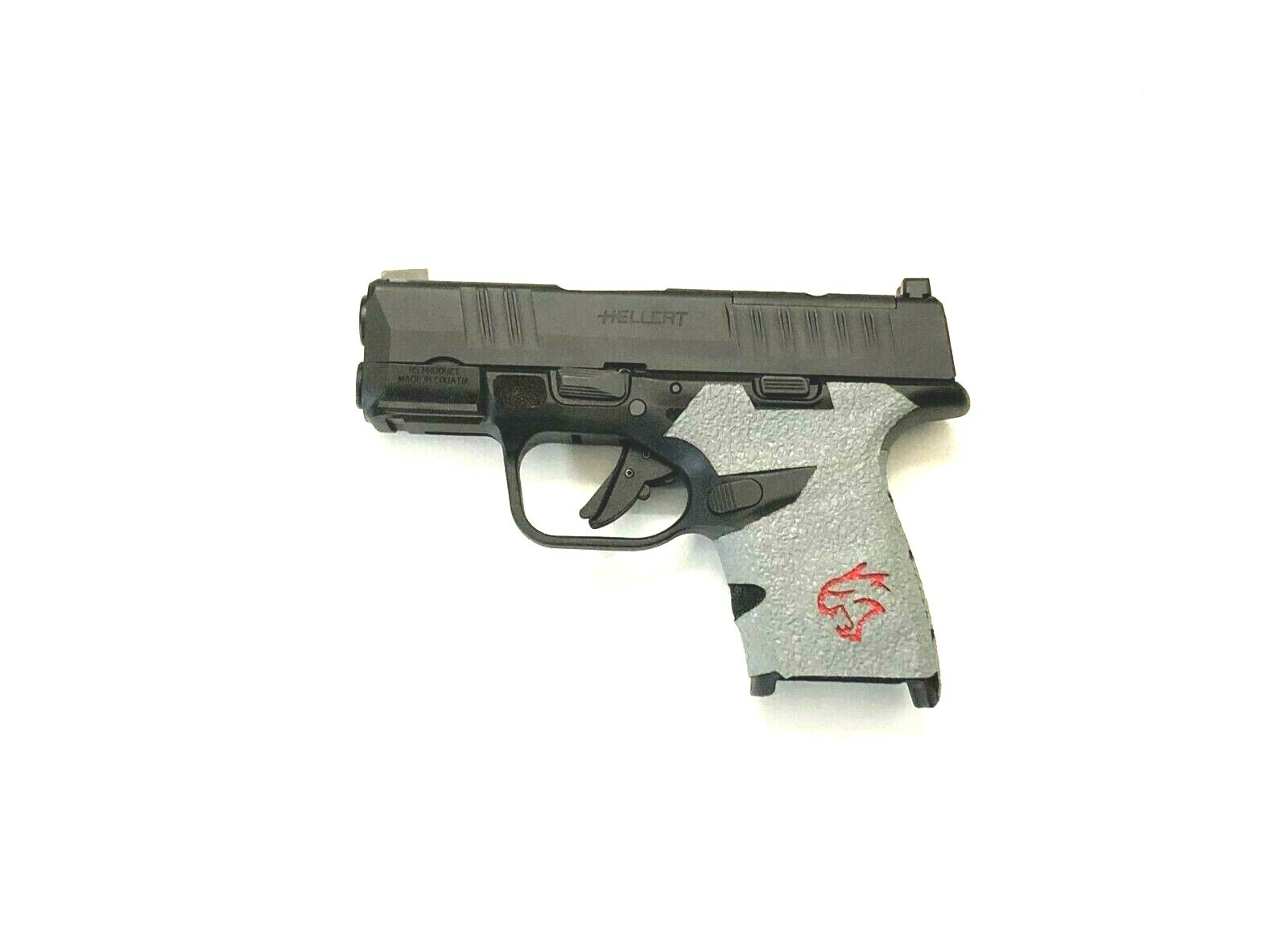 HANDLEITGRIPS Gray CUSTOM TACTICAL GUN GRIP Wrap for Springfield ...