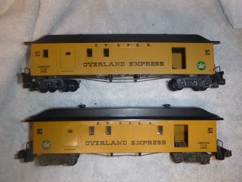 American Flyer Franklin #30 overland express cars | eBay