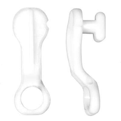 NOVA DELUXE SWISH CURTAIN HOOKS 26mm Runners White Curtain Track Rail ...