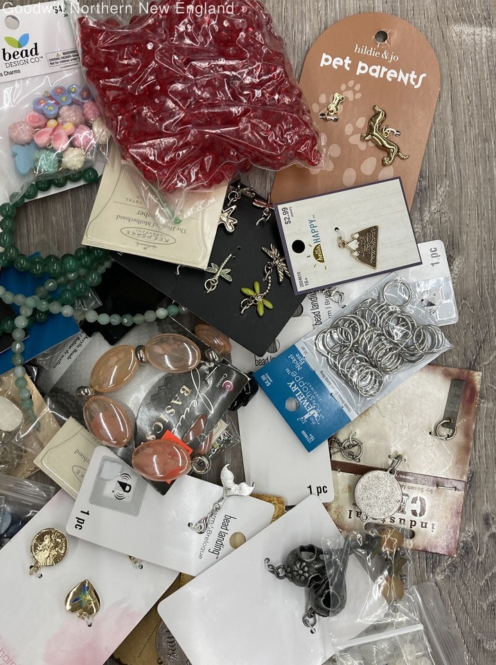 3 lbs Jewelry Making Craft Lot Findings Accents Charm Elements Bead ...