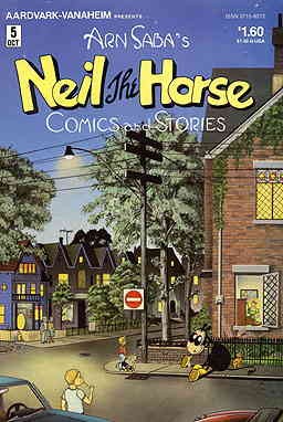 Neil the Horse Comics and Stories #5 FN; Aardvark-Vanaheim | Arn Saba ...
