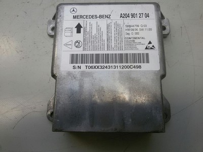 Mercedes C-Klasse W204 2049012704 Steuergerät Airbag 2.2CDI 646811 ...