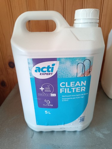 ACTI expert clean filter prévention nettoyant tous types de filtre .5L ...