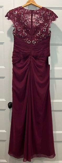 Mother of the Bride Dress - Azazie (Birdie) Size 10 in Raspberry New w ...