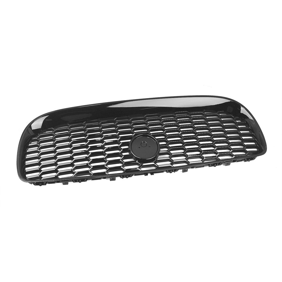 Car Front Bumper Grille Mesh Grill Cover For Jaguar XE 2015-2020 Glossy ...