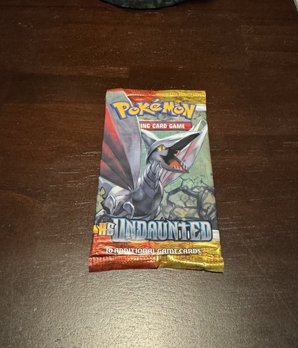 Pokémon HS Undaunted Booster Pack - New, Pulled from PokeRev Pack ...