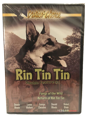 2 Rin Tin Tin Double Features - #1 & #2 (DVD, 2006) 4 Short Films! New ...